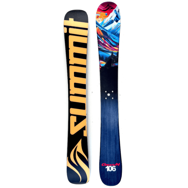 Summit Snowboard Binding Riser Kit for Skiboards