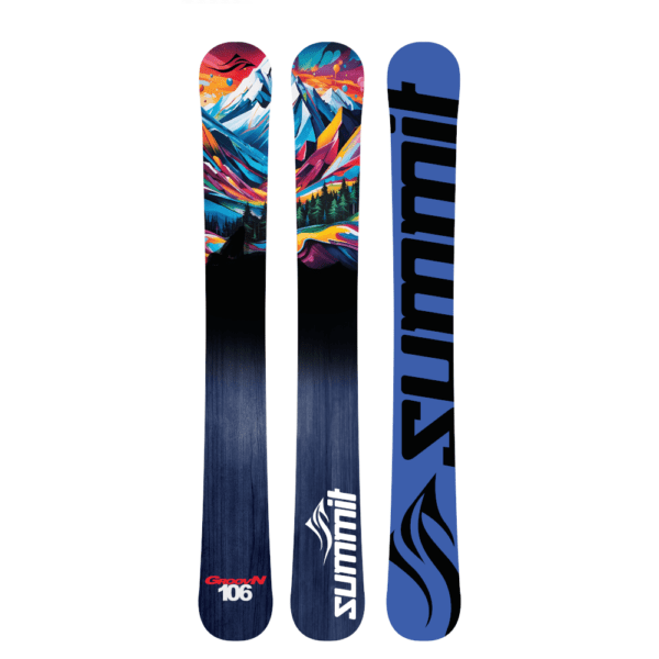 Summit Snowboard Binding Riser Kit for Skiboards