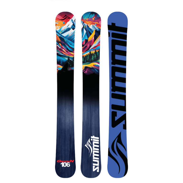 Summit Snowboard Binding Riser Kit for Skiboards